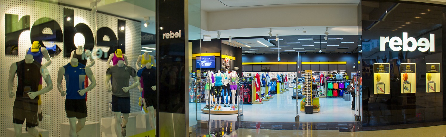 Rebel Sport, Macquarie Shopping Centre, Sydney, NSW - Forge Venture ...